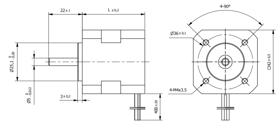 High Torque Automotive Electric BLDC Motor 6000rpm W4241